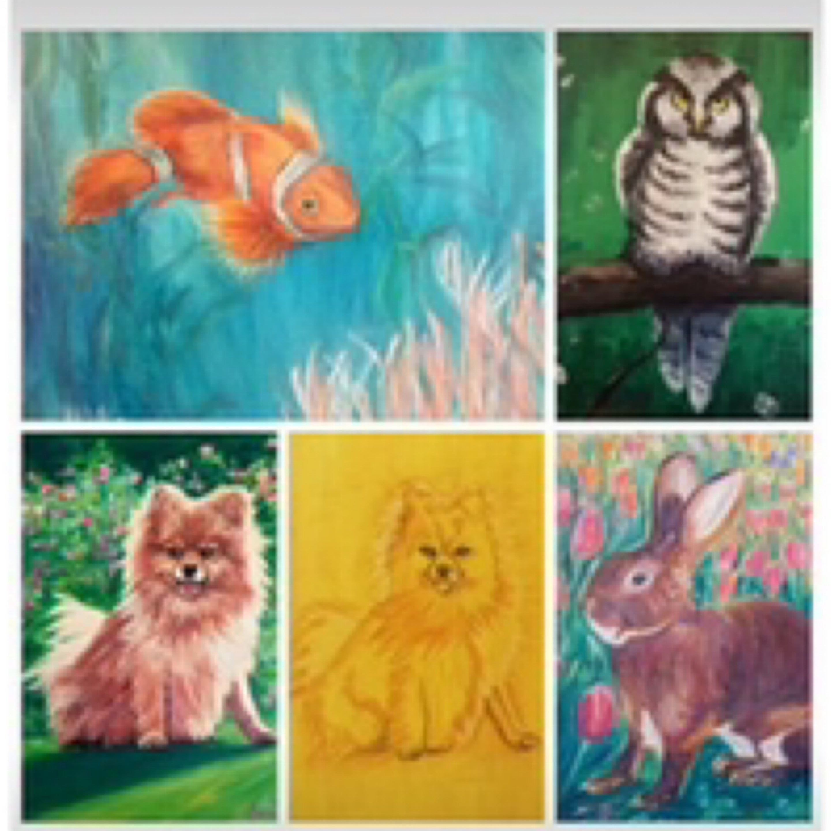 Paint Your Pet Class, with Unni Stevens | Persimmon Art Gallery LLC