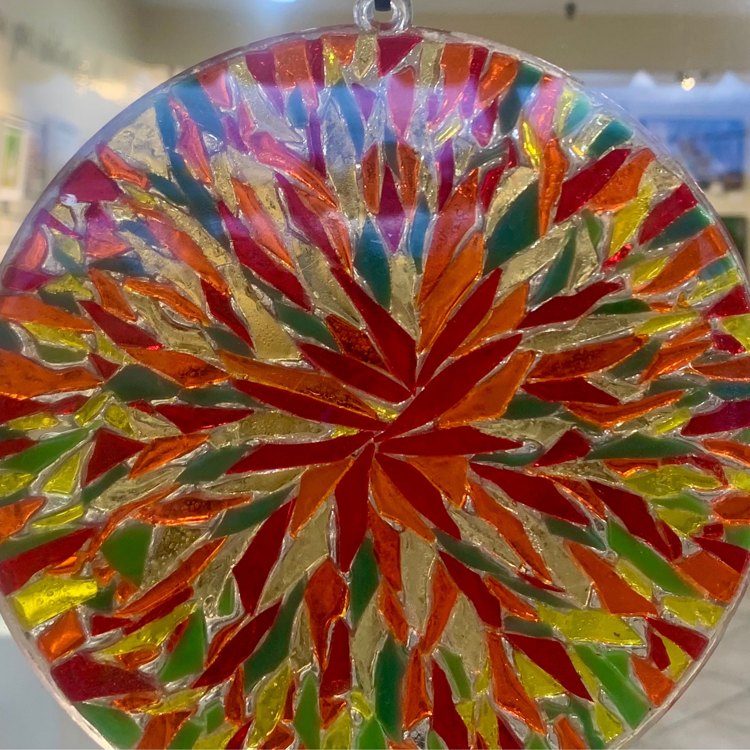 Sun Catcher Stained Glass | Persimmon Art Gallery LLC